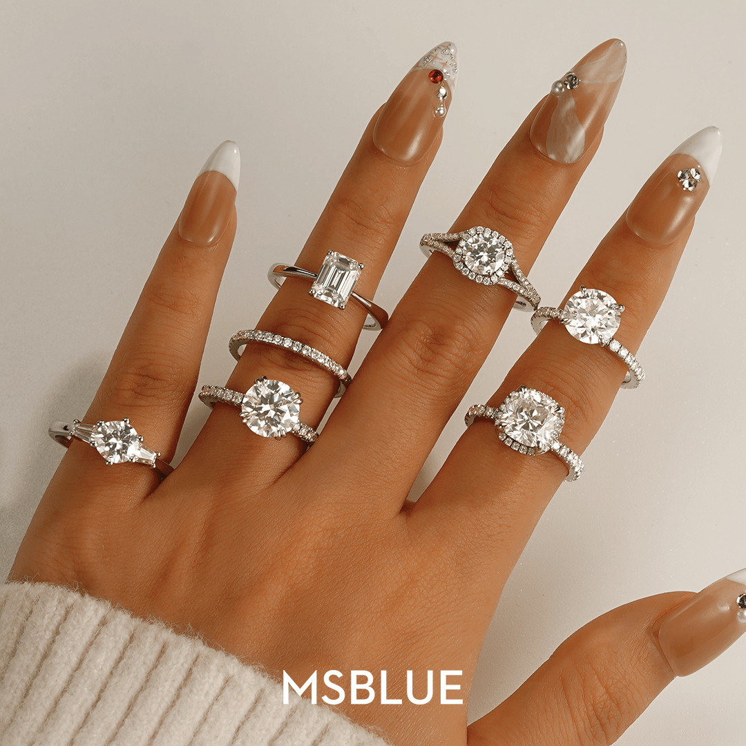 Create Your Own Custom Engagement Ring Online – MSBLUE Jewelry