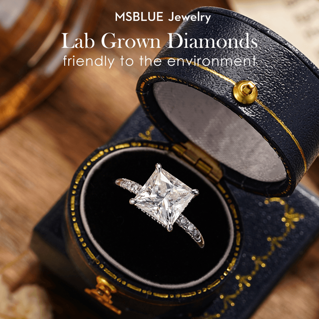 Guide to Lab-Grown Diamonds: Everything You Need to Know – MSBLUE Jewelry